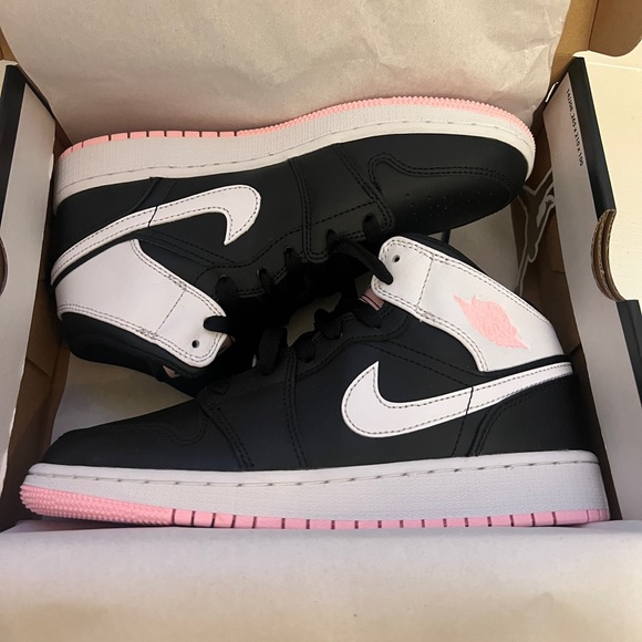 Nike | Shoes | Air Jordan Mid Gs Arctic Punch Light Pink | Poshmark